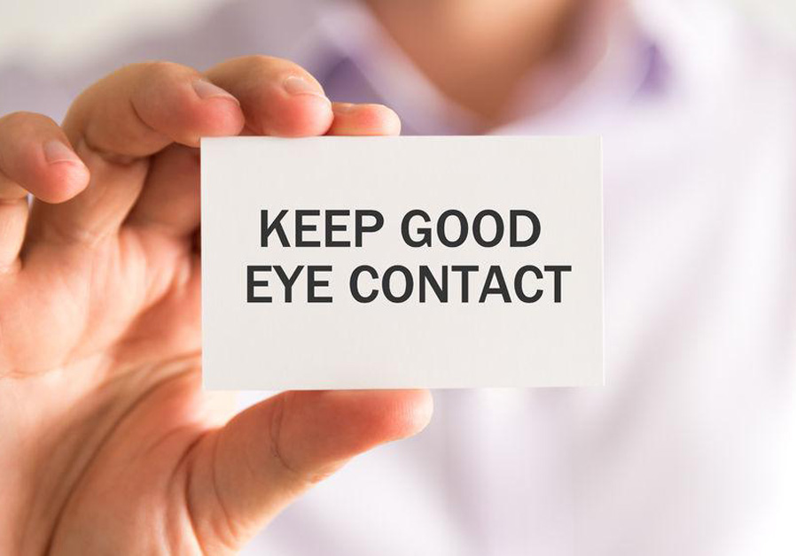 Business Communication Skills Tip Making Eye Contact Business Communication Skills Tip Making Eye Contact